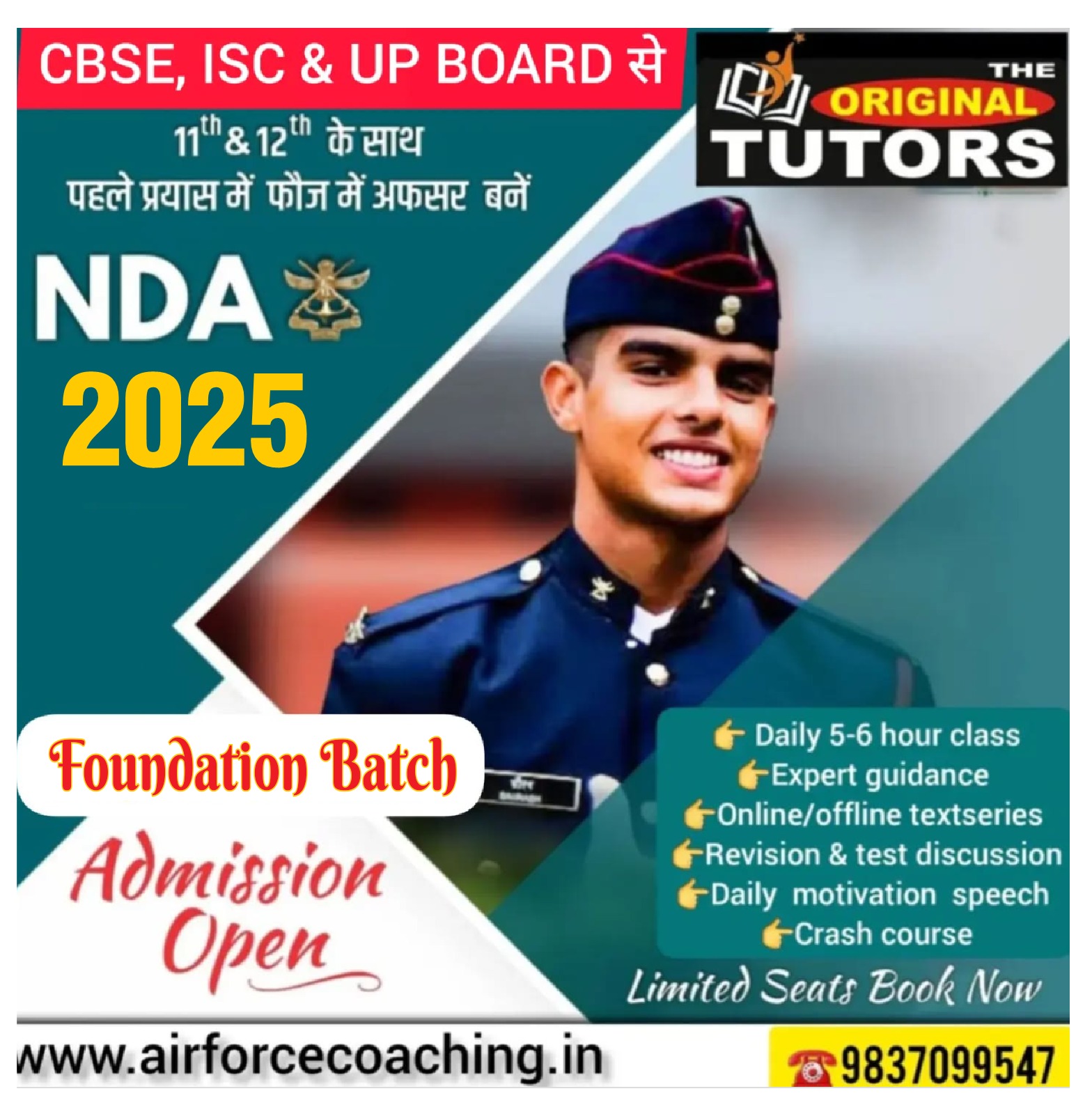 The Original Tutors | NDA (II) 2025 Glorious career - The Original ...